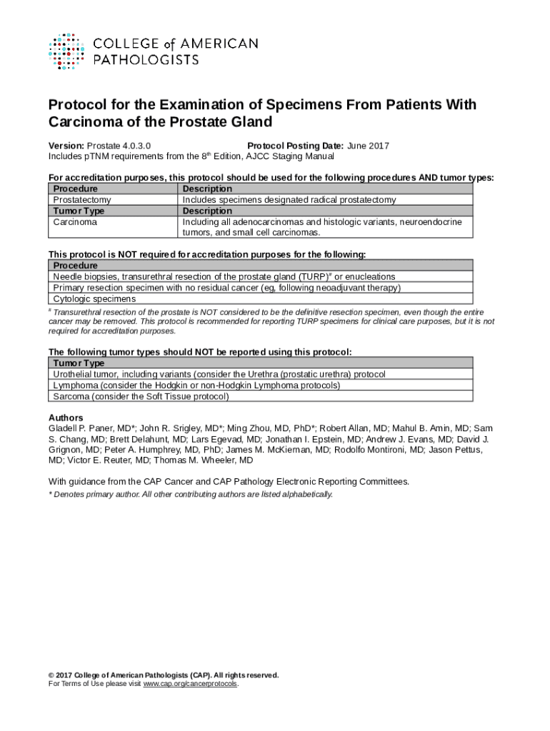 Updated protocol for the examination of specimens from ... Doc Template ...