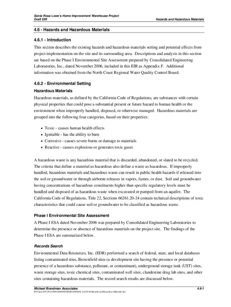 Fillable Online 11. Exhibit A to Attachment 10 Draft EIR - Dublin, CA ...