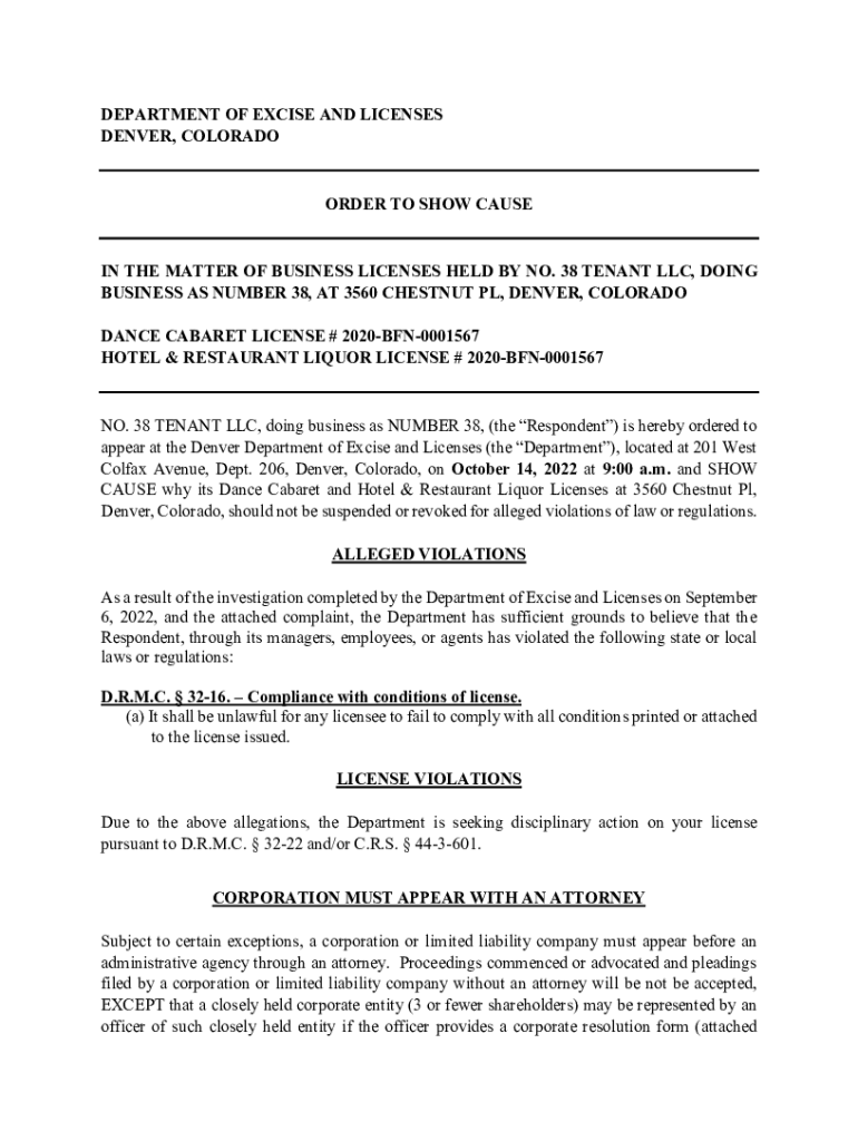 Fillable Online department of excise and licenses Fax Email Print ...