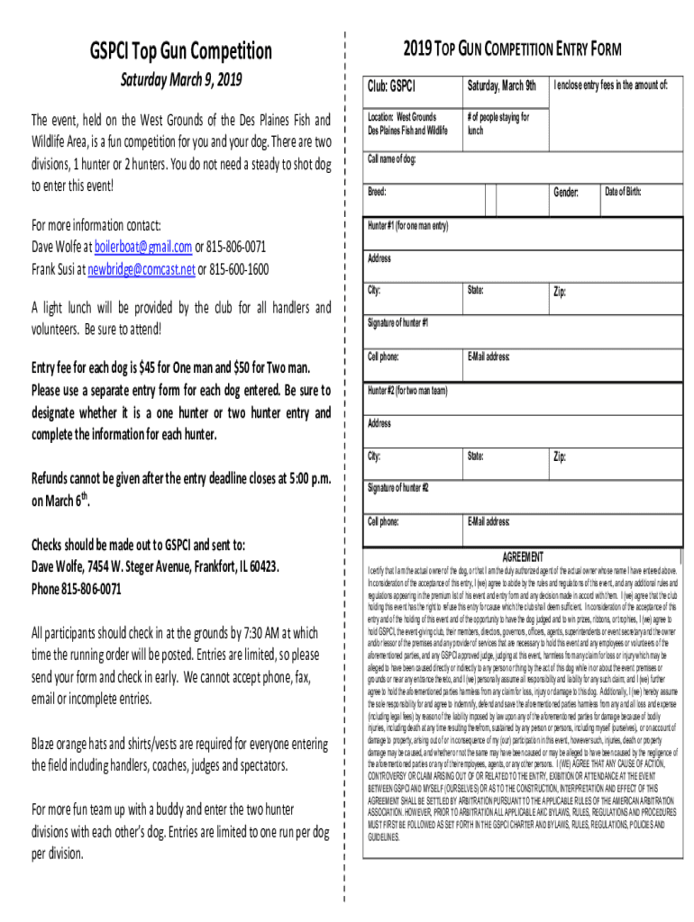 Fillable Online Maxon Shooter's Supplies and Indoor Range - Top Gun Fax ...