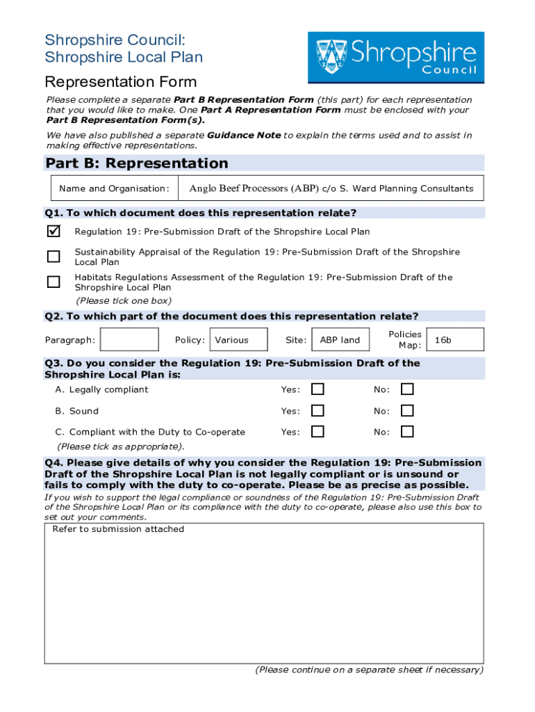 Fillable Online Final - Part B form Fax Email Print - pdfFiller