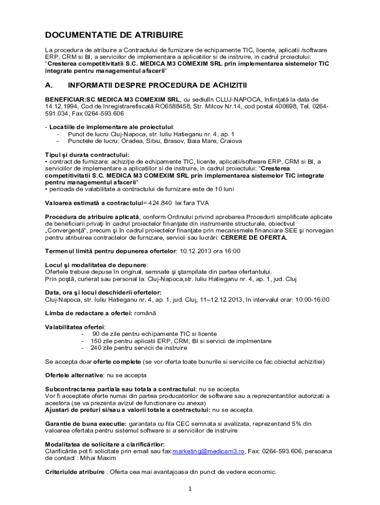 Fillable Online Soft ERP. Ce inseamna ERPEnterprise Resource ... Fax ...