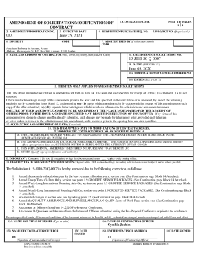 Fillable Online This amendment is made for the following reasons: Fax ...