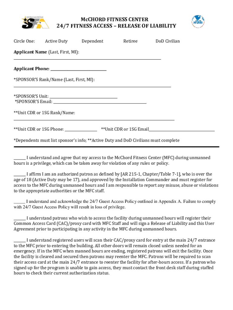 Fillable Online fitness center membership agreement - Cypress Head Fax ...