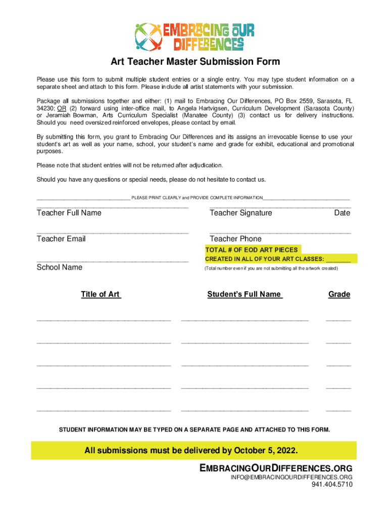 Fillable Online Please use this form to submit multiple student entries ...