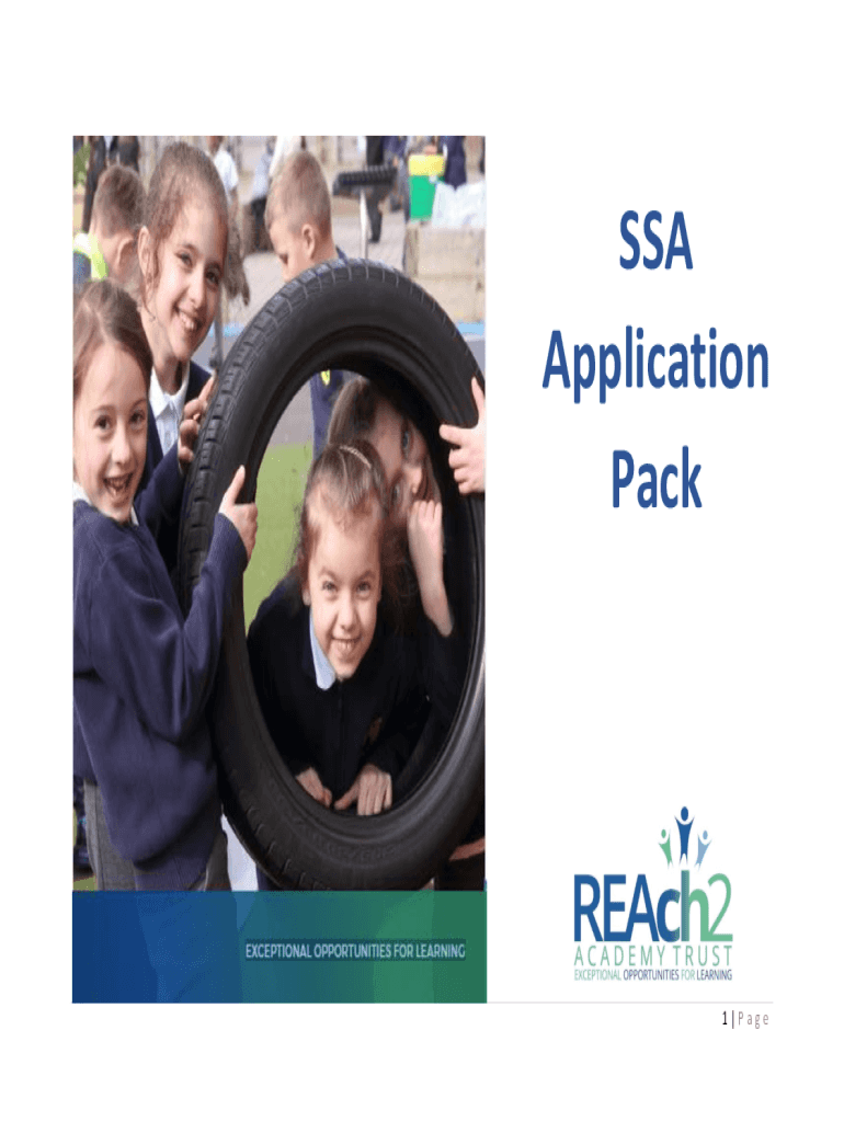 Fillable Online SSA Application Pack Fax Email Print - pdfFiller