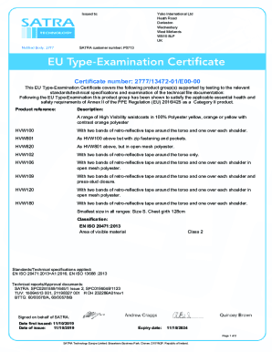 Fillable Online Certificate number: 2777/13472-01/E00-00 - Bol.com Fax ...