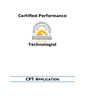 CPT-Application Final Portfolio Doc Template | pdfFiller