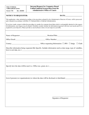 Fillable Online eforms alacourt State of Alabama Unified Judicial ...
