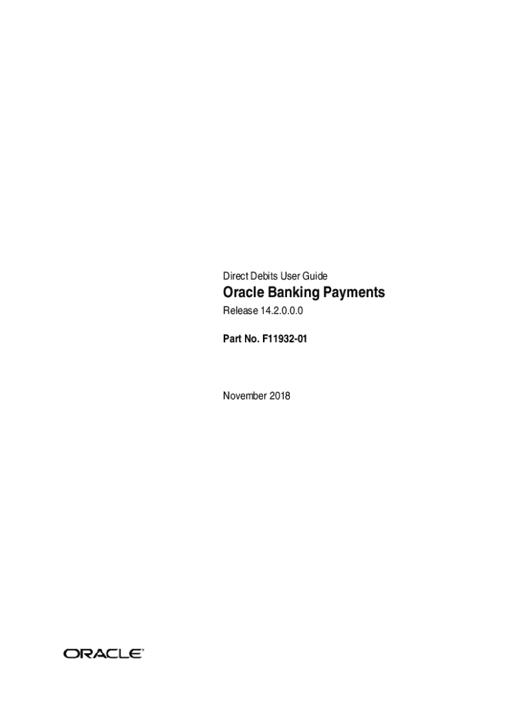 Fillable Online Oracle Financial Services Software headquarters and ...