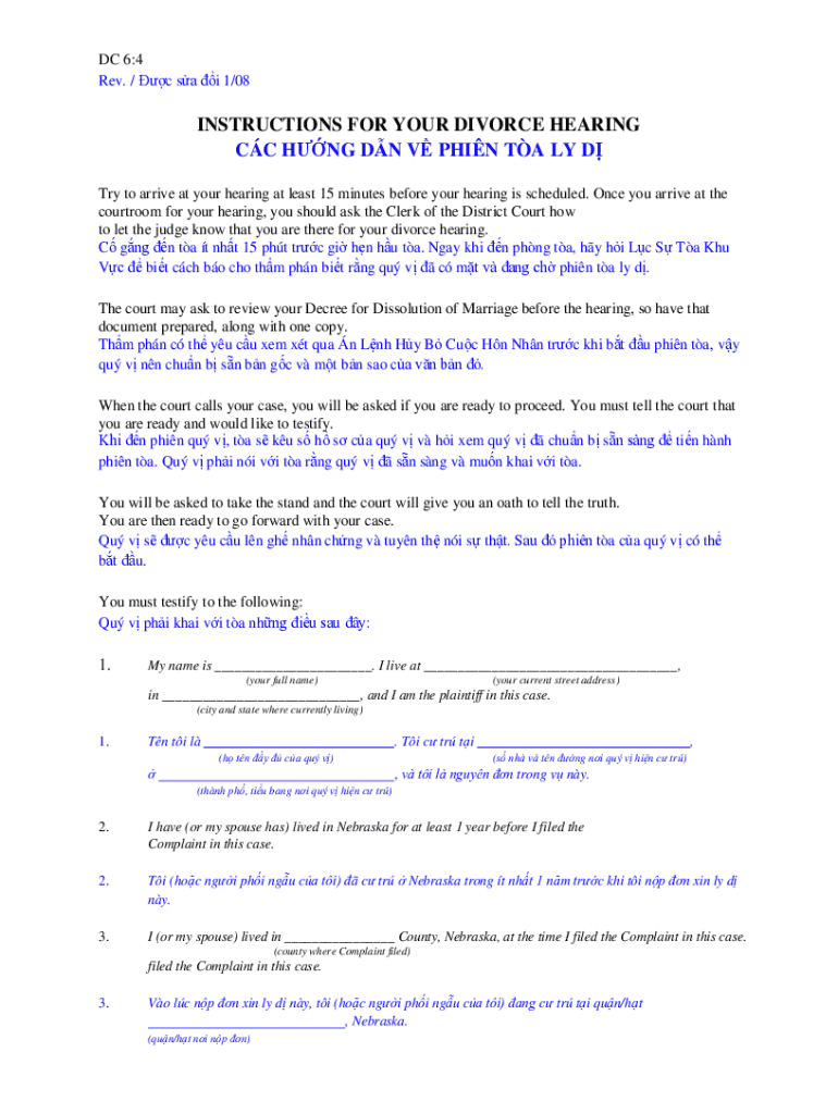 Fillable Online Divorce Laws in Indiana & The Indiana Divorce Process ...