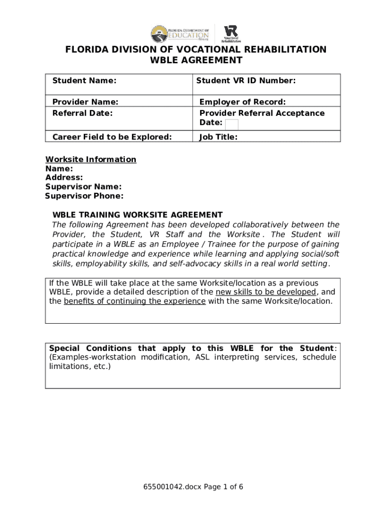 PRE-EMPLOYMENT TRANSITION SERVICES Doc Template | pdfFiller