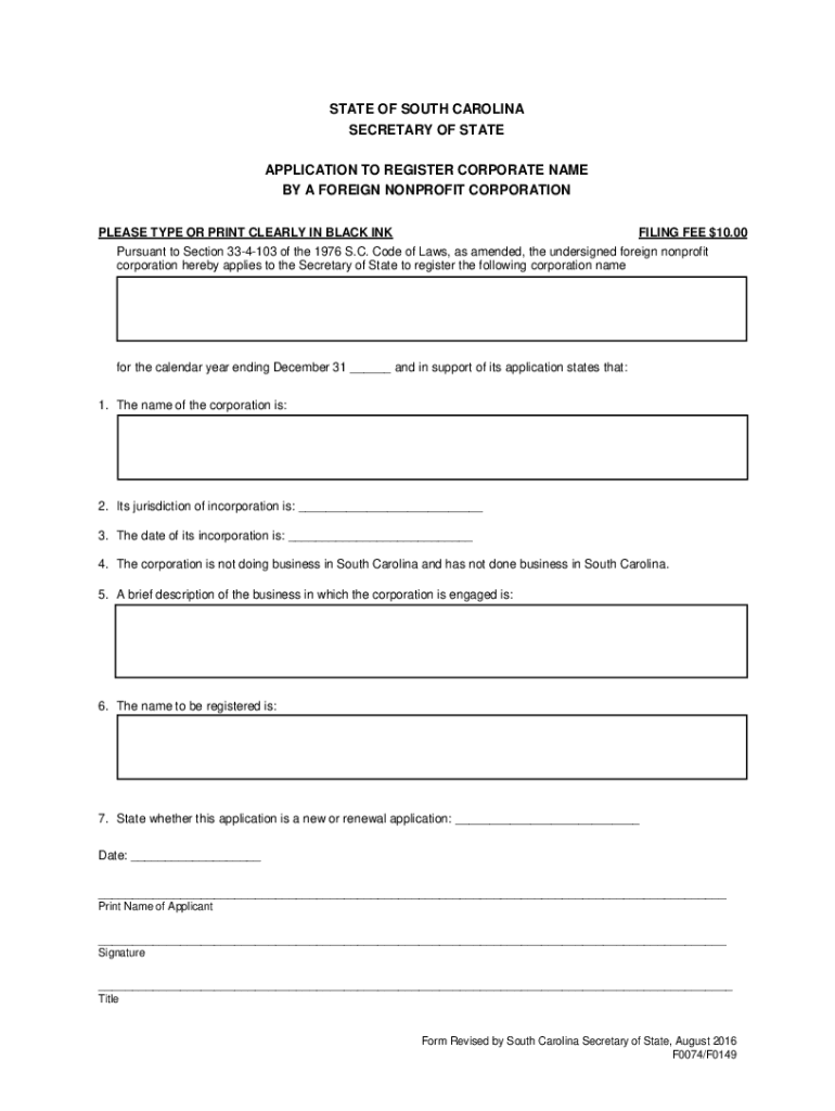 Fillable Online Fictitious Name Form (Adoption Of A ... Fax Email Print ...