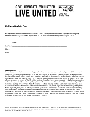 Fillable Online How To Create a Simple Giveaway Entry Form For ...