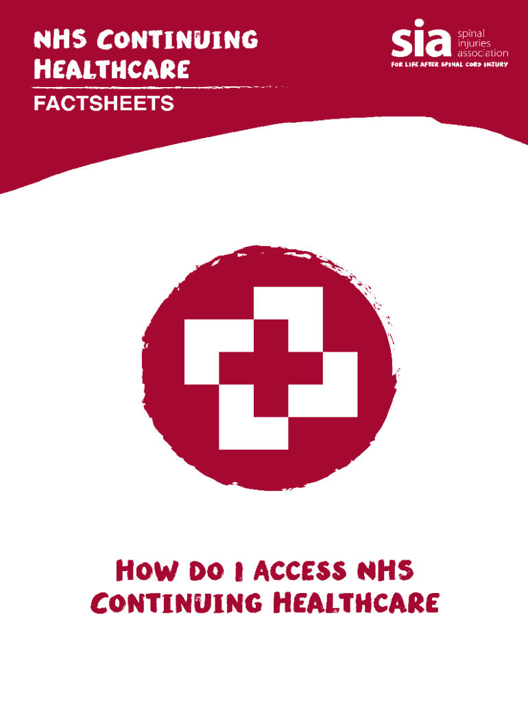 Fillable Online Do I qualify for NHS continuing healthcare funding? Fax ...