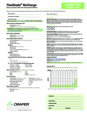 Fillable Online R Series Manual Solar ShadesIndustrial Roller Shades ...