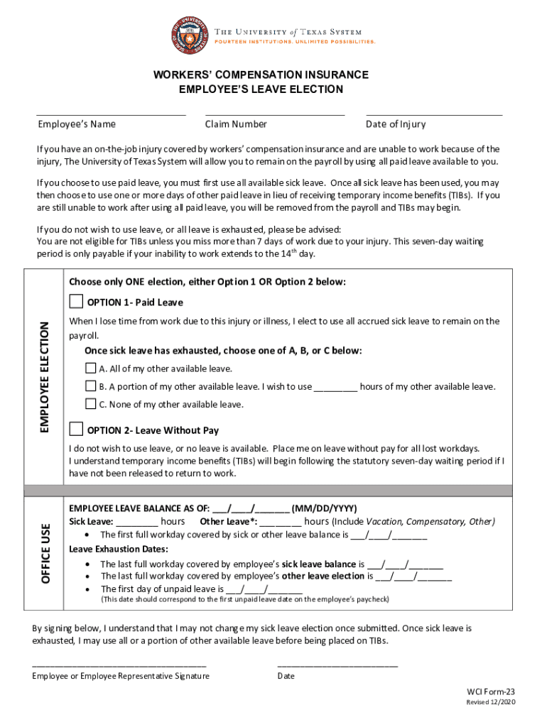 Fillable Online Injured Workers - Virginia Workers' Compensation ...