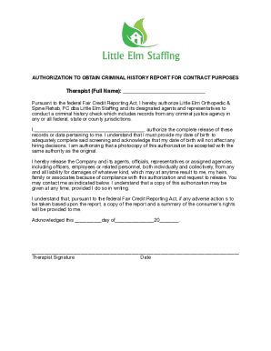 Fillable Online FCRA Disclosure and Authorization Requirements Fax ...