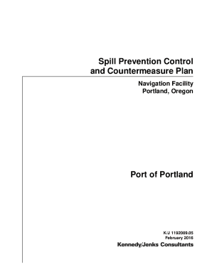 Fillable Online Oil Pollution Prevention; Spill Prevention, Control ...
