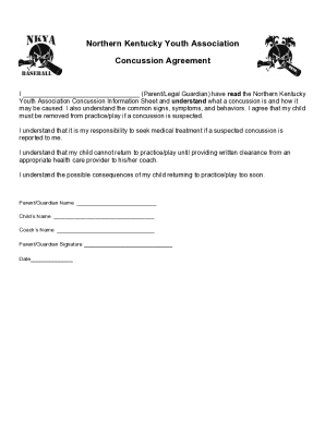 Fillable Online concussion information sheet - cloudfront.net Fax Email ...