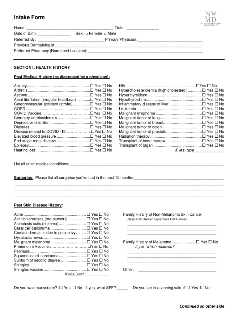 Fillable Online 905 Squalicum Way, Ste. 101 (360) 676.1470 If we are ...