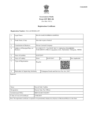 Fillable Online 3. GST Registration.pdf - Government of India Form GST ...