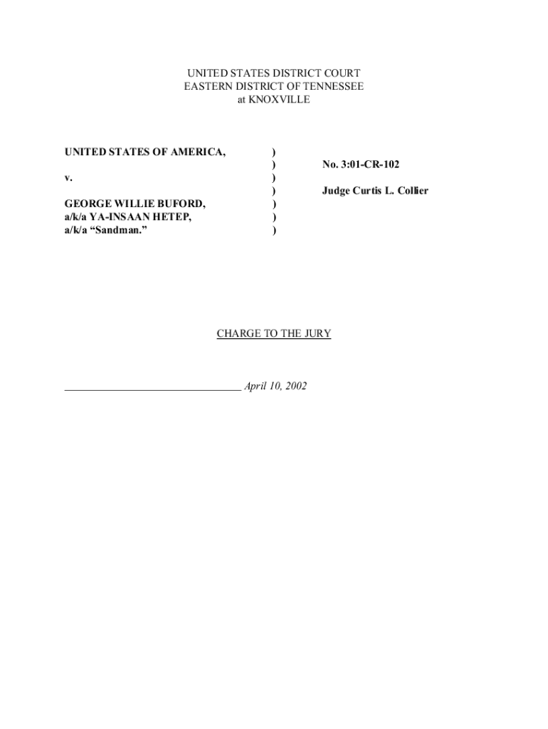 Fillable Online Tennessee Office of Attorney General and Reporter 1906 ...