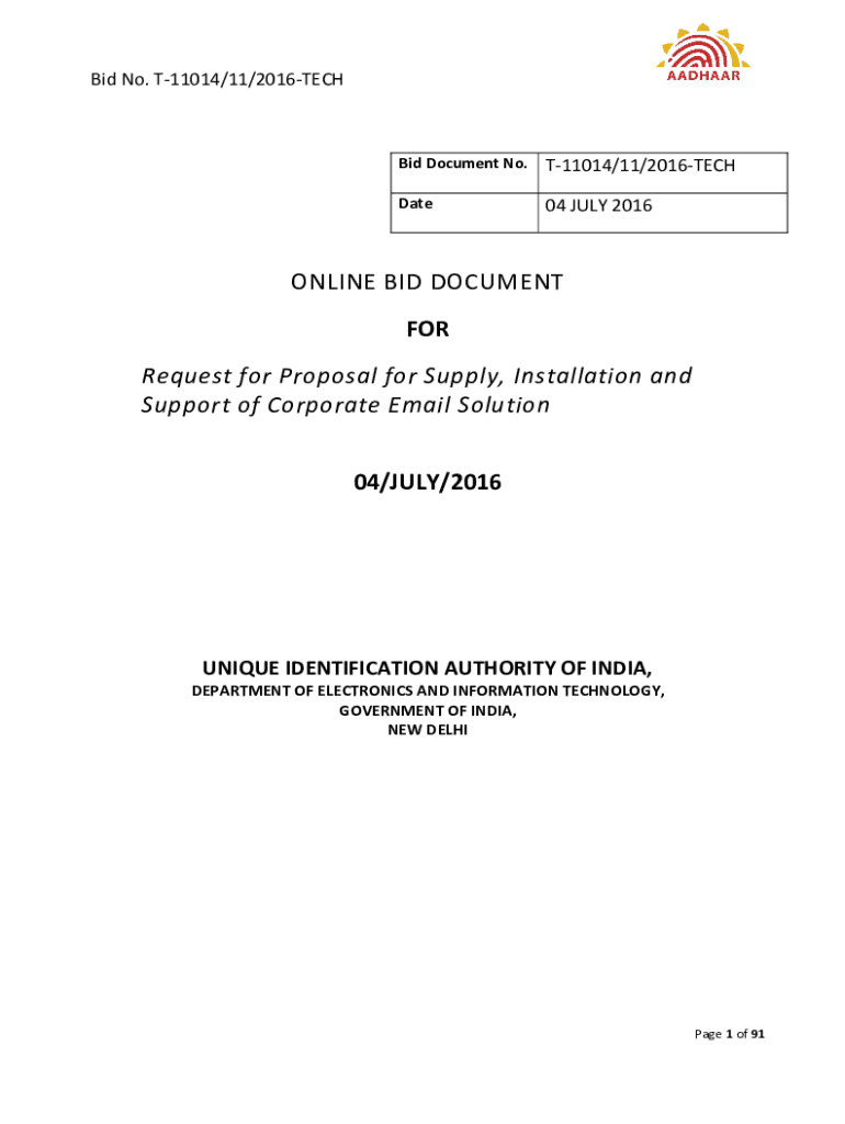 Fillable Online Bid Notification - remotely operated vehicles Fax Email ...