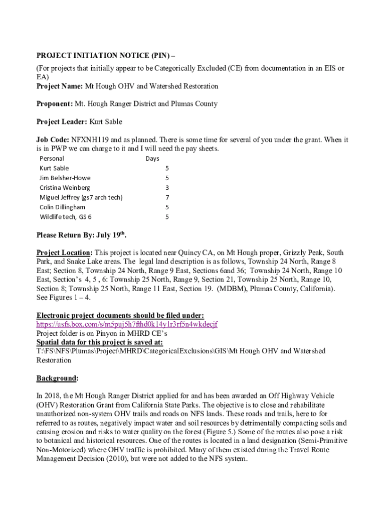 Fillable Online Public Notice of Intent To use Environmental Assessment ( ... Fax Email Print ...