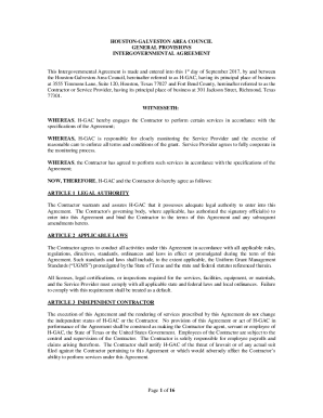 Fillable Online This Intergovernmental Agreement is made and entered ...