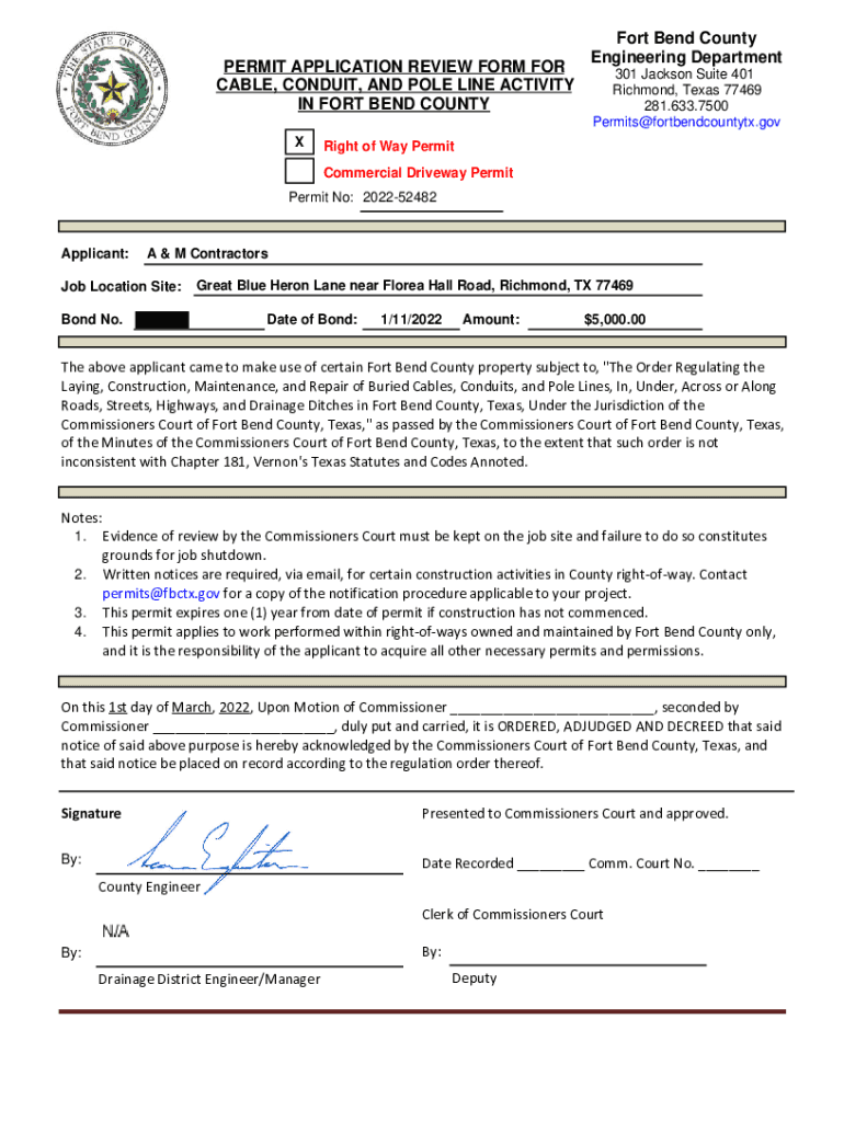 Fillable Online Great Blue Heron Lane near Florea Hall Road, Richmond ...