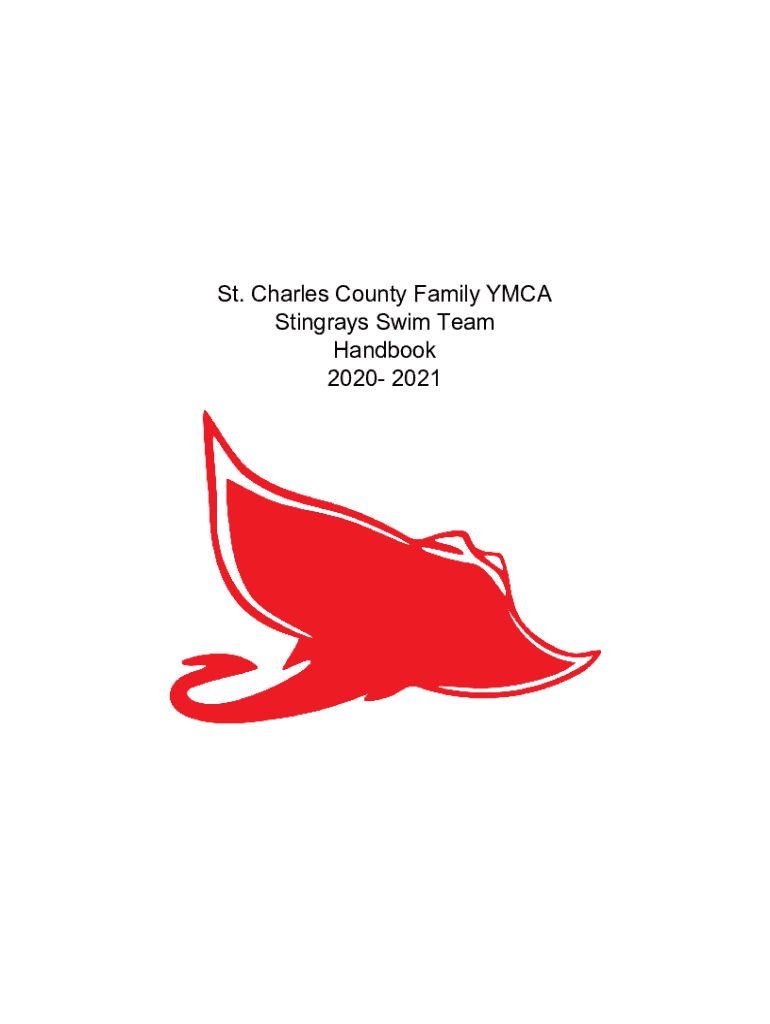 Fillable Online STINGRAY SWIM TEAM HANDBOOK - YMCA of Rock River Valley ...