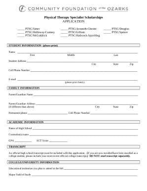 Schade Physical Therapy Services, LLC Agreement Doc Template | pdfFiller