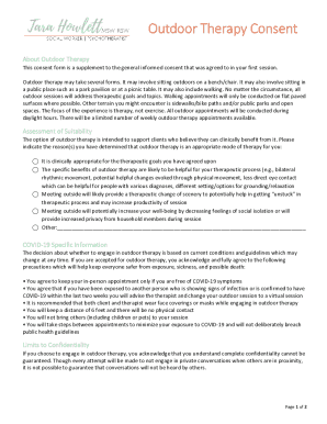 Fillable Online Form 8: Outdoor Consent Fax Email Print - pdfFiller