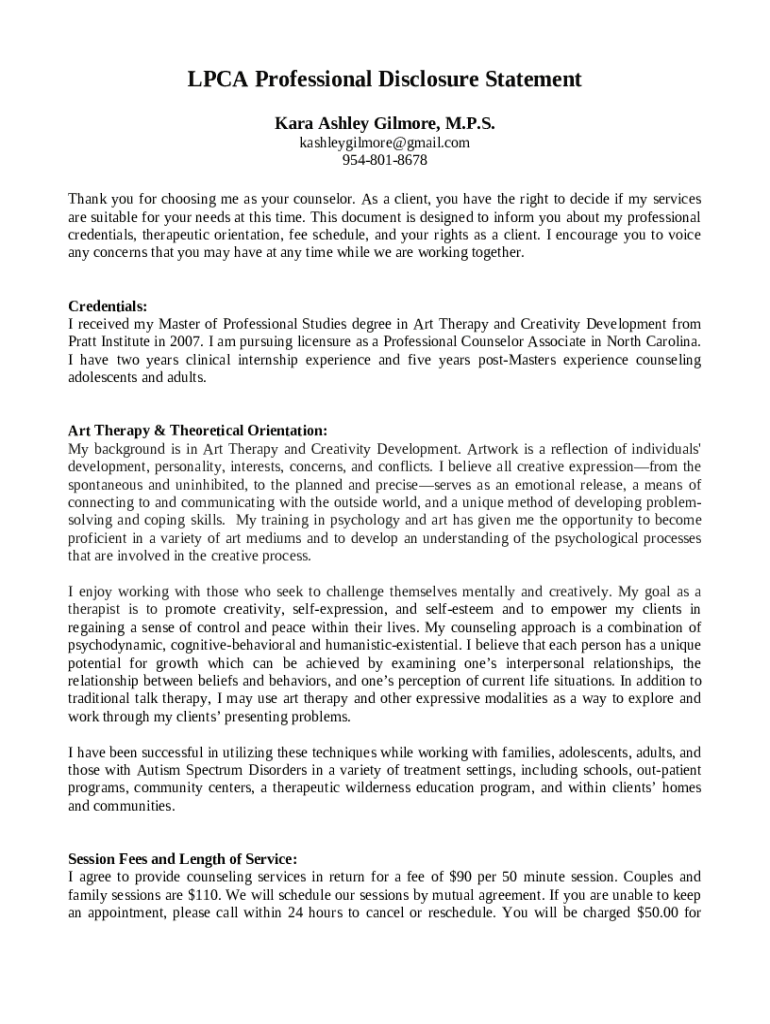 Kara Ashley Gilmore, M Doc Template | pdfFiller