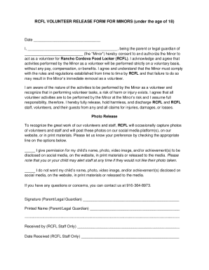 Fillable Online Parent/Guardian Consent - Volunteer Connection! - Red Cross Fax Email Print ...