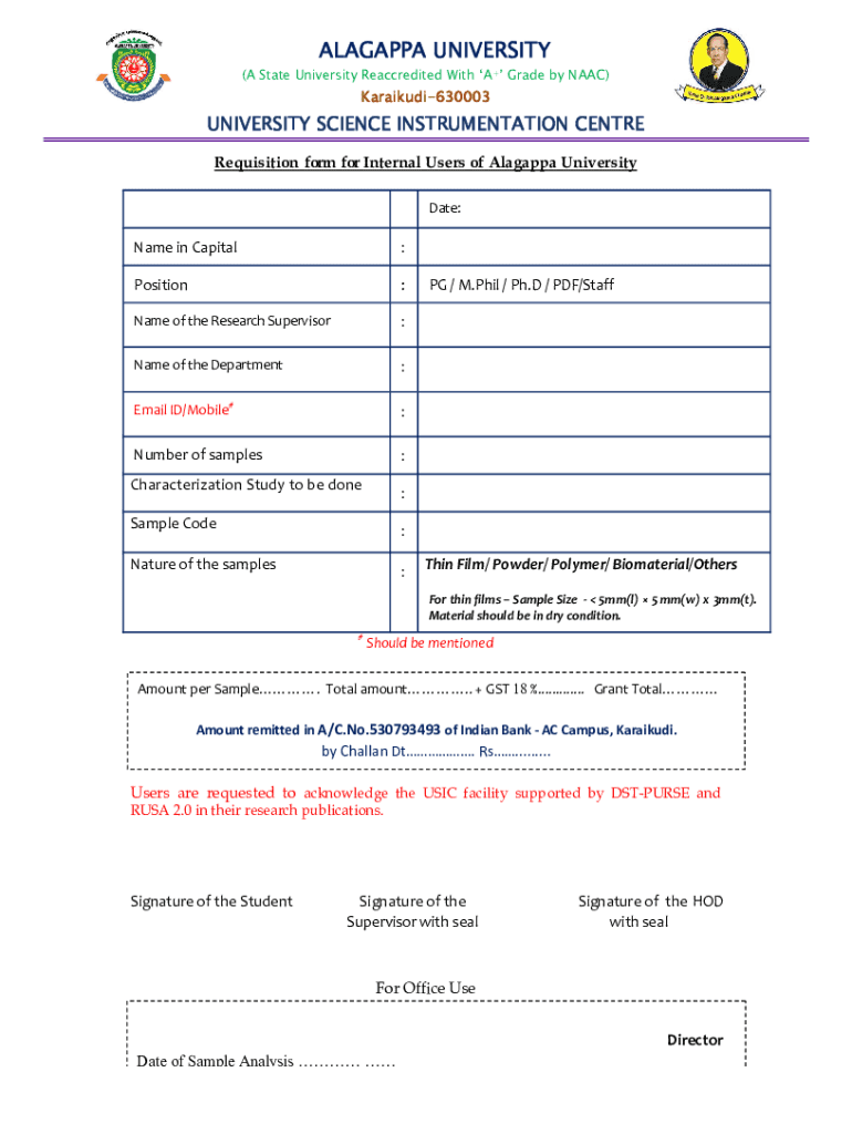 Fillable Online Requisition Form.pdf Fax Email Print - pdfFiller