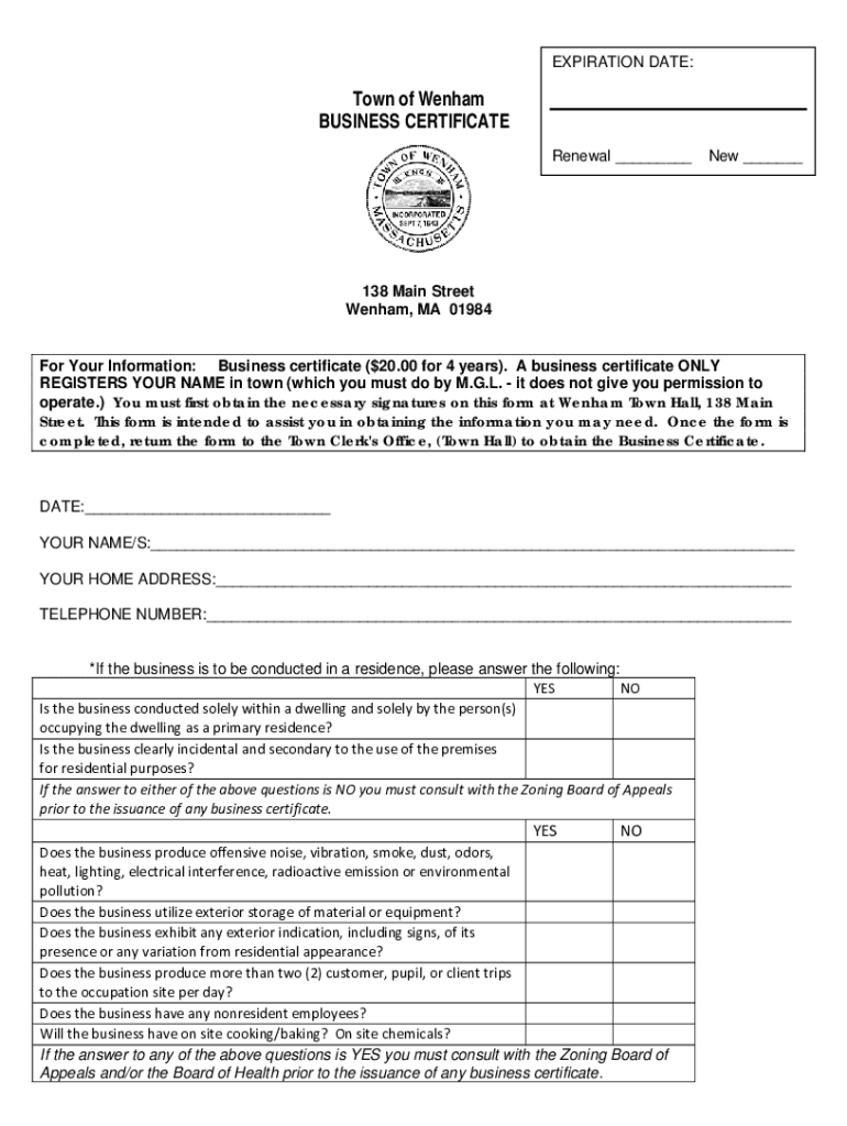 Fillable Online TO ALL NEW BUSINESS OWNERS Fax Email Print - pdfFiller