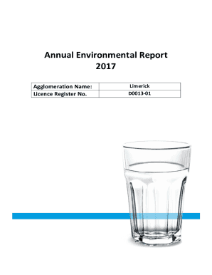 Fillable Online Annual Environmental Report (AER) Fax Email Print ...