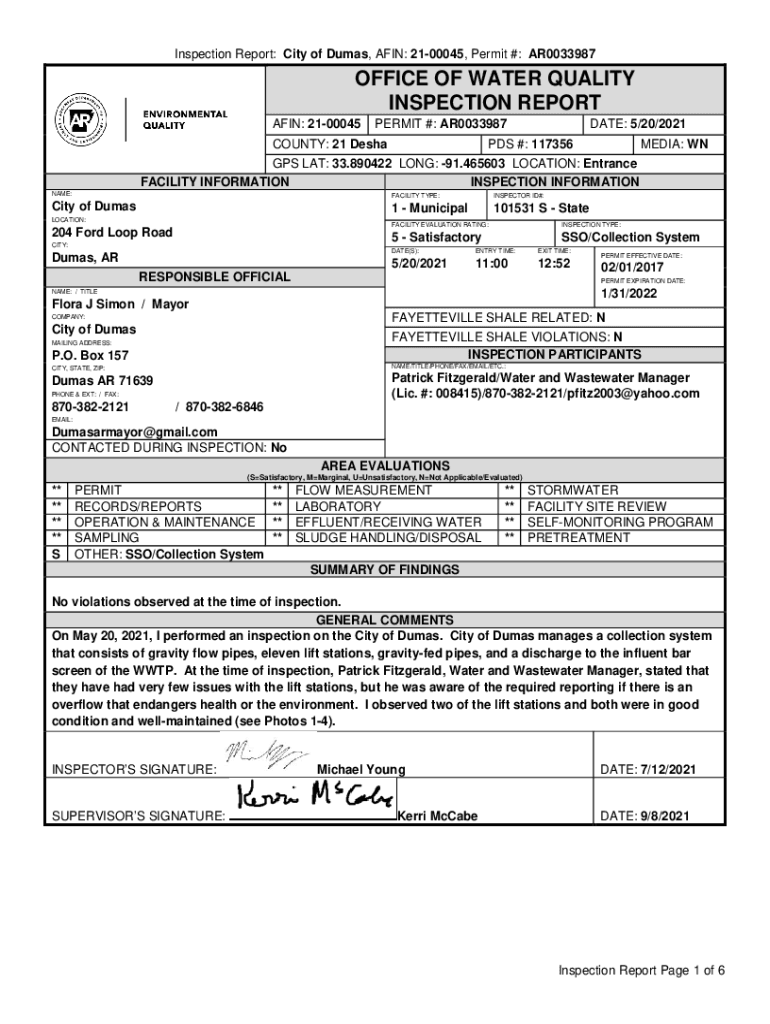 Fillable Online Dumas Building Permits and Inspections Department Fax Email Print - pdfFiller