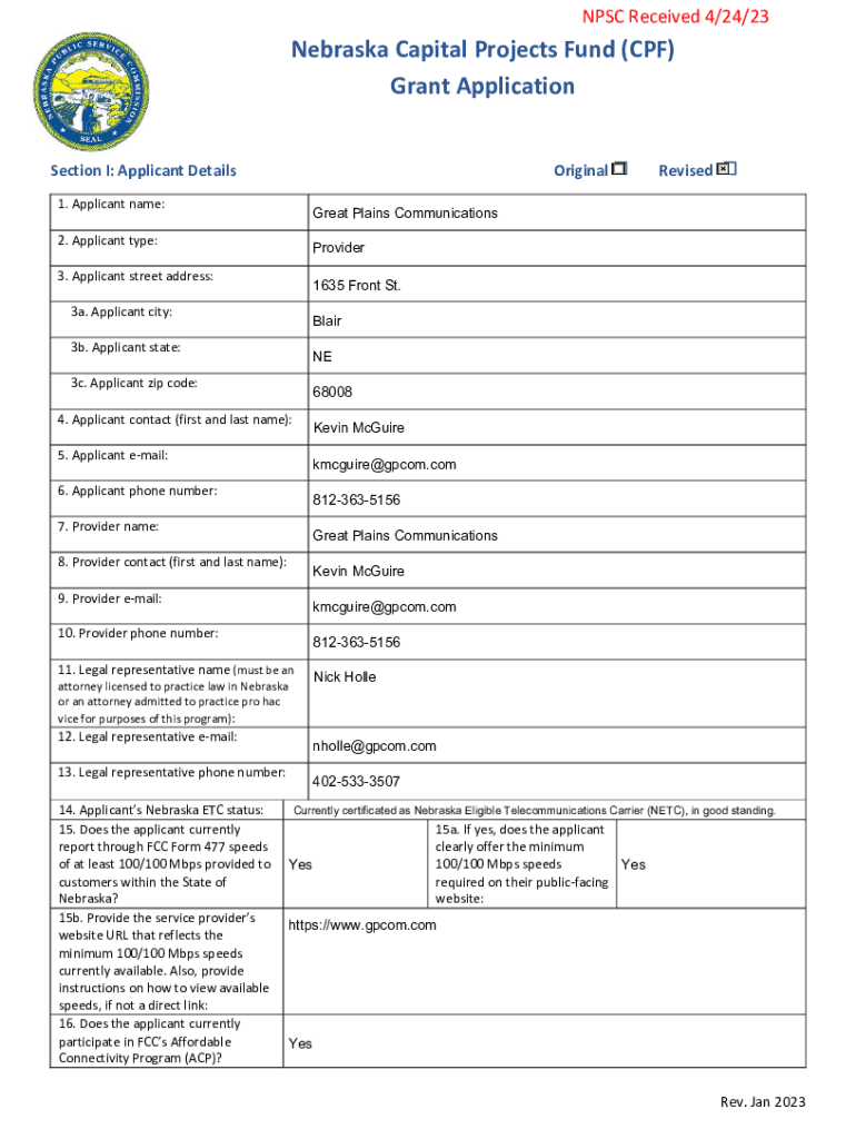 Fillable Online psc nebraska Packet D (Guardianship and Conservatorship ...