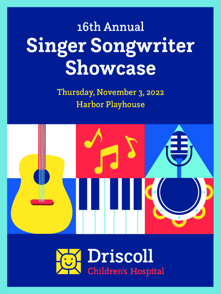 Fillable Online Singer Songwriter Showcase to feature Nashville's best ...