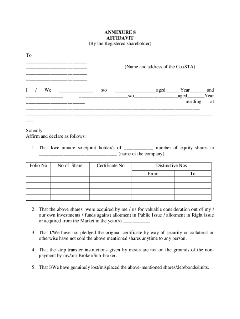 Fillable Online DPC - SEM 4 - law - Format Of Affidavit If the name of a ... Fax Email Print ...