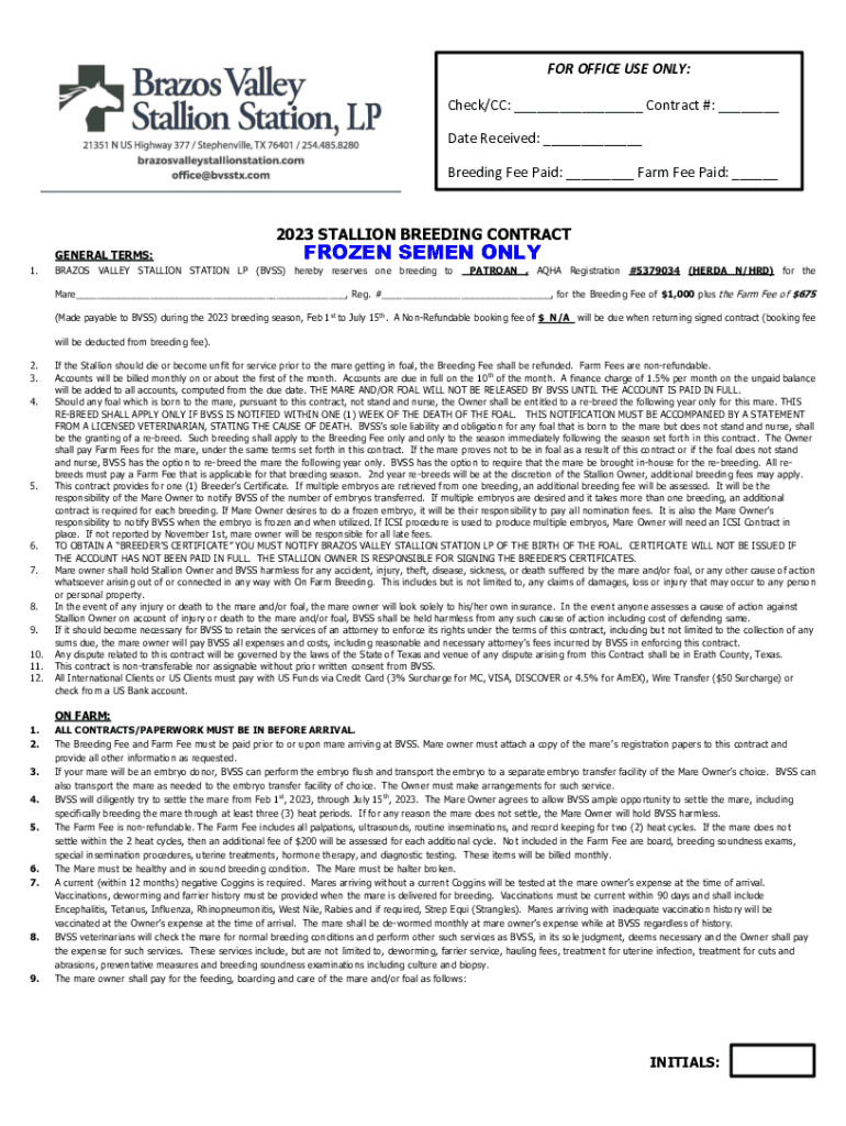 Fillable Online STANDARD CONTRACT FORM Fax Email Print - pdfFiller