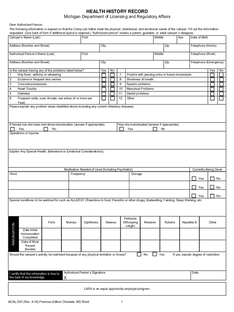 Fillable Online BCAL-1243, Medication Permission and Instructions ...