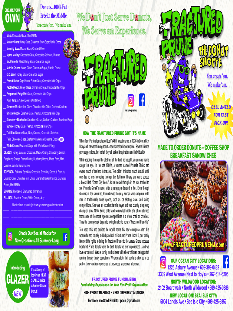 Fillable Online Lil' Orbits Mini Donut Making SuppliesDonut Mix Recipes ...