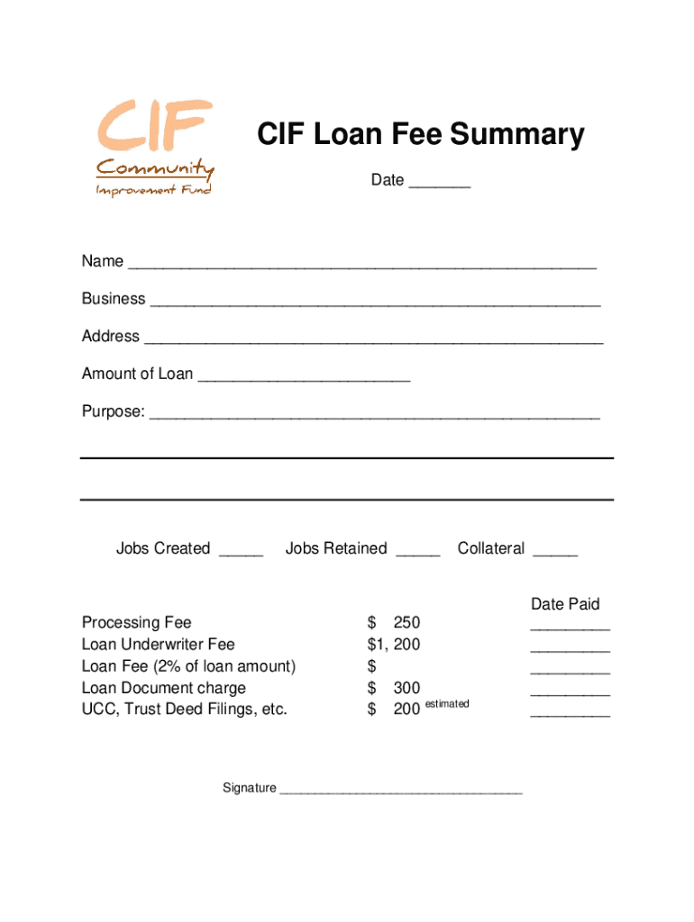 Fillable Online Sample Loan Agreement: (Innovative Changes) Fax Email ...