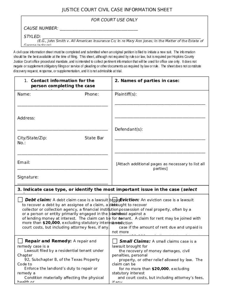 Petition: Eviction Doc Template | pdfFiller