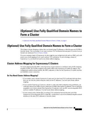 Fillable Online (Optional) Use Fully Qualified Domain Names to Form a ...