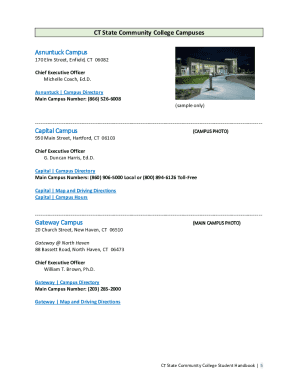 Fillable Online Connecticut State Community College. 2023-2024 Student ...
